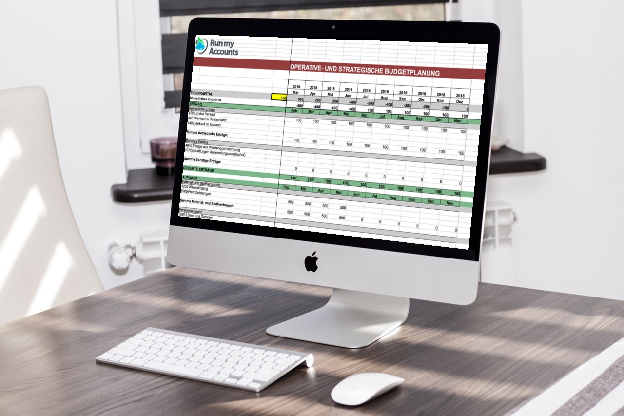 Gratis Download Excel-Budget-Vorlage