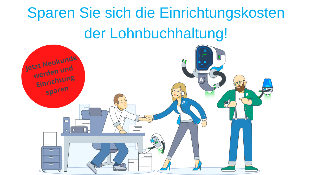 Februar Aktion 2022: Gratis Einrichtung der Lohnbuchhaltung